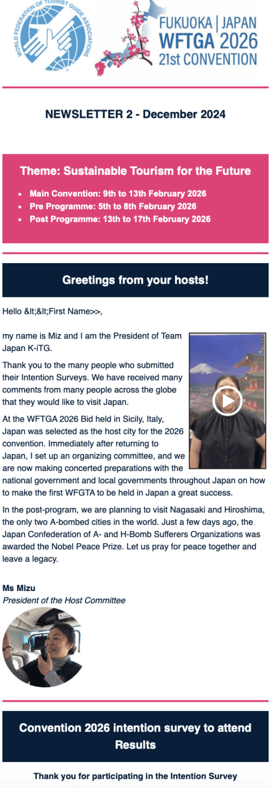 WFTGA | World Federation of Tourist Guide Associations